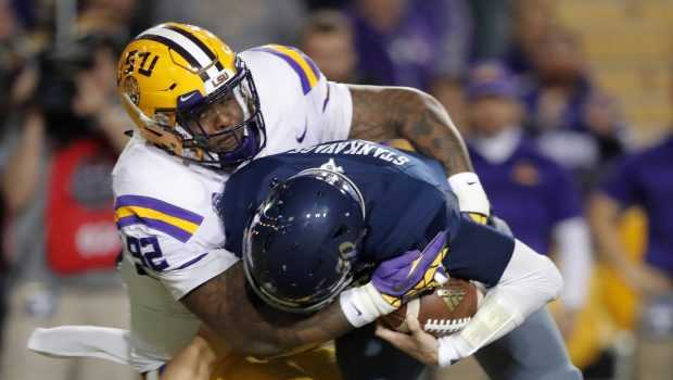 Report: LSU defensive end Neil Farrell opts out of 2020 season due to ...