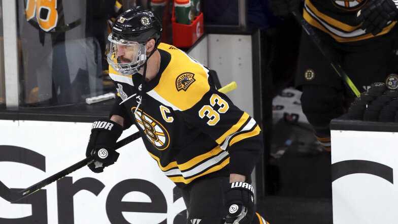 'Everyone has injuries:' Zdeno Chara at TD Garden before Bruins Game 5