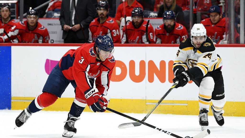 Capitals beat Bruins in showdown between NHL's top two teams
