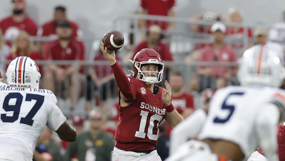 OU QB John Mateer pushing to return for Texas game, ESPN reports