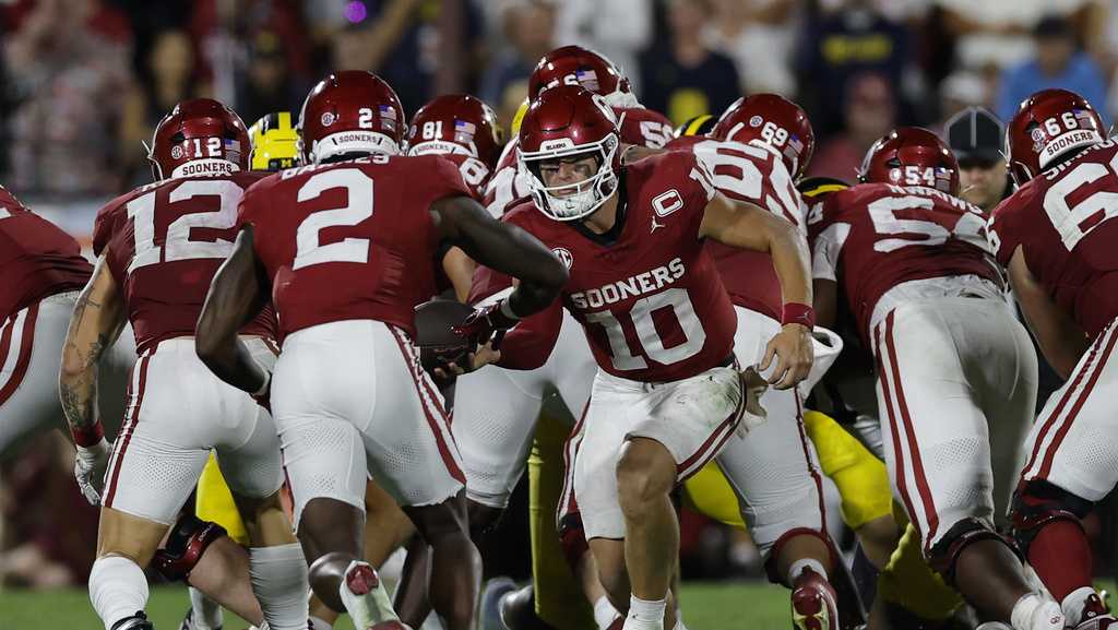 OU quarterback John Mateer named SEC Offensive Player of the Week