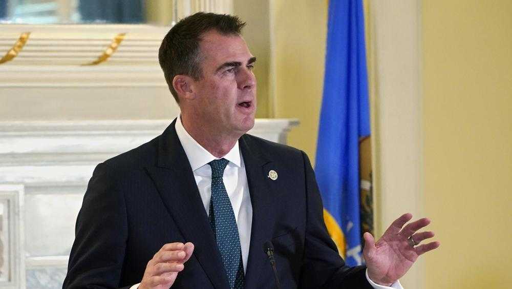 Gov. Kevin Stitt holds watch party at First National Center