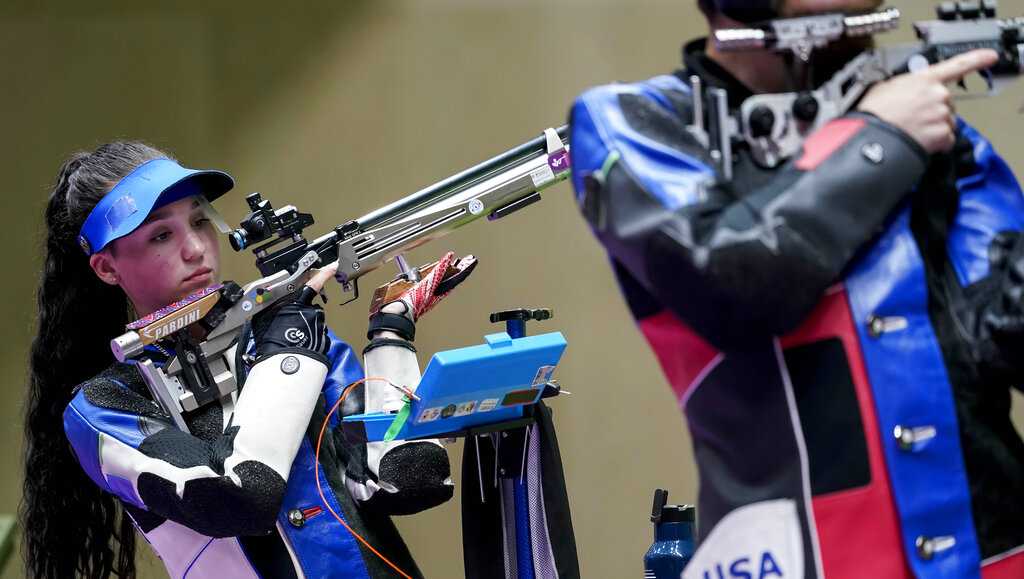 Kentucky shooting star wins Olympic silver in air rifle mixed team