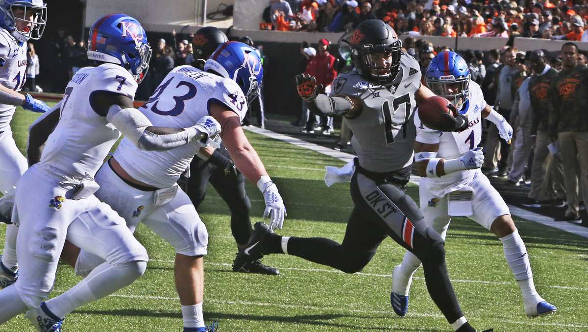 Hubbard, Stoner lead No. 25 Oklahoma State past Kansas
