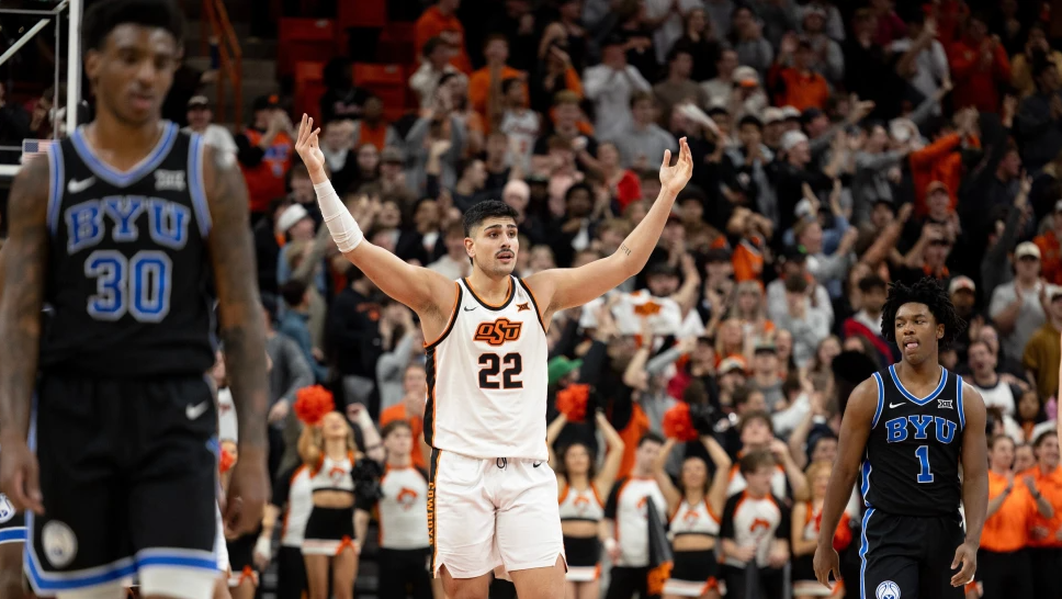 Roy scores 30 and Oklahoma State beats No. 16 BYU