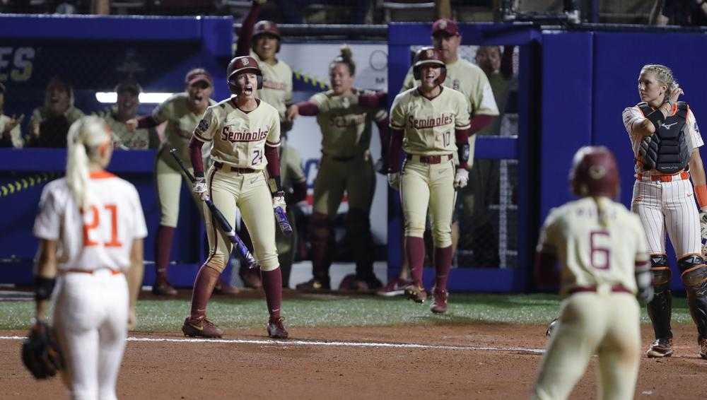 Sandercock leads Florida State past Oklahoma State, into semis