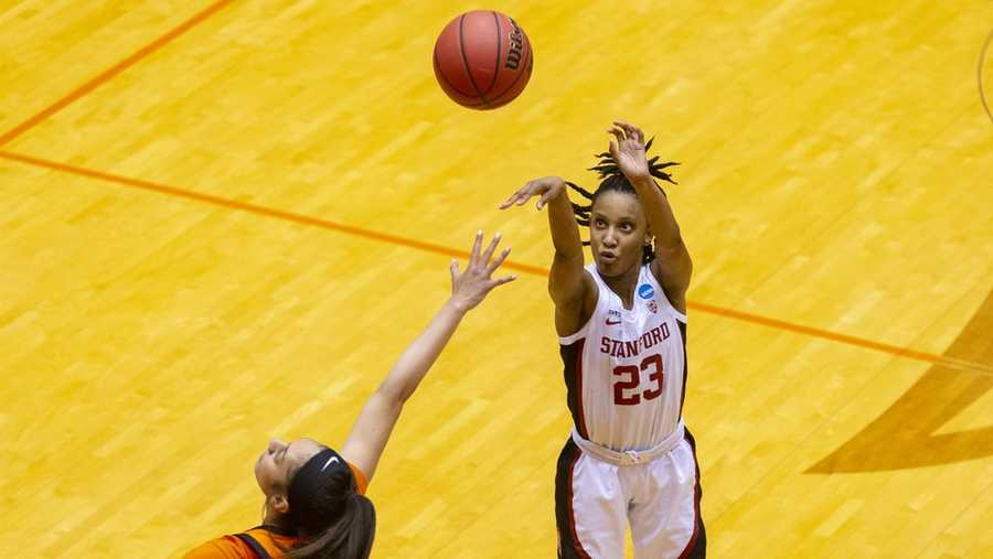 Jones and 3-pointers key No. 1 Stanford over Cowgirls 73-62