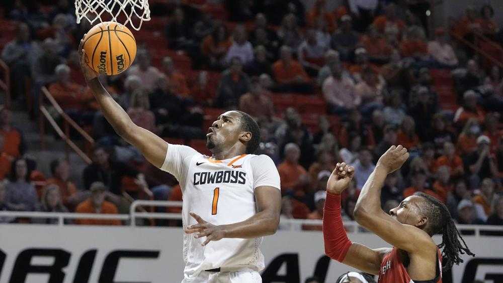 Oklahoma State beats Texas Tech 71-68 on Wright’s 3-point play