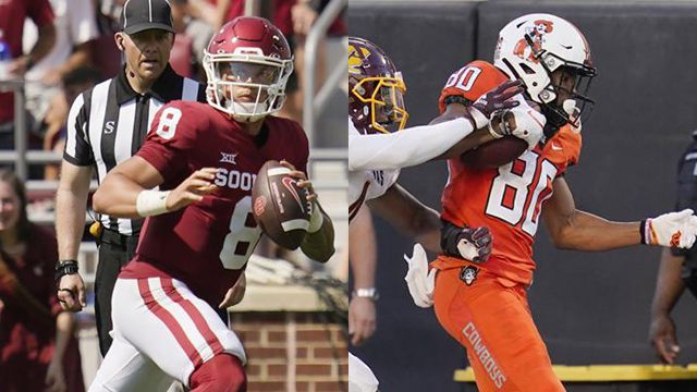 Oklahoma State, OU improve in Associated Press Top 25