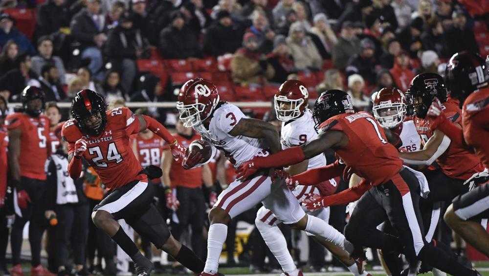 Texas Tech rallies for wild 51-48 OT victory over Oklahoma