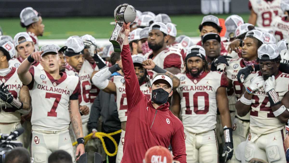 BIG 12 CHAMPS: Sooners hold off Iowa State 27-21 to win sixth-straight ...