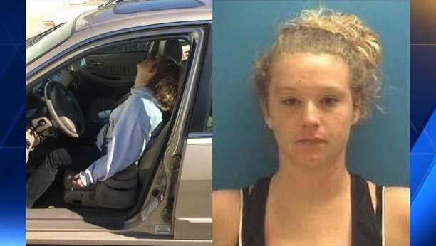 Police: Indiana mom found overdosed with baby in back seat
