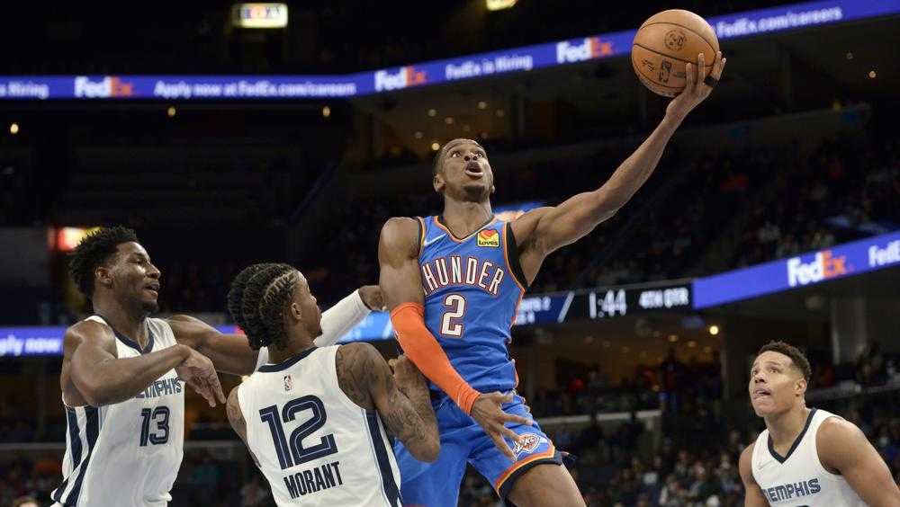 Rebuilding Thunder have solid anchor in Gilgeous-Alexander