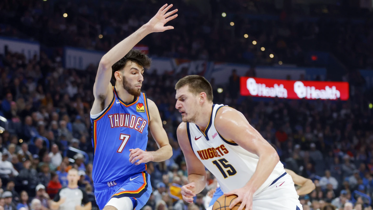 Jokic’s 28 points lead Nuggets past Thunder 128-95