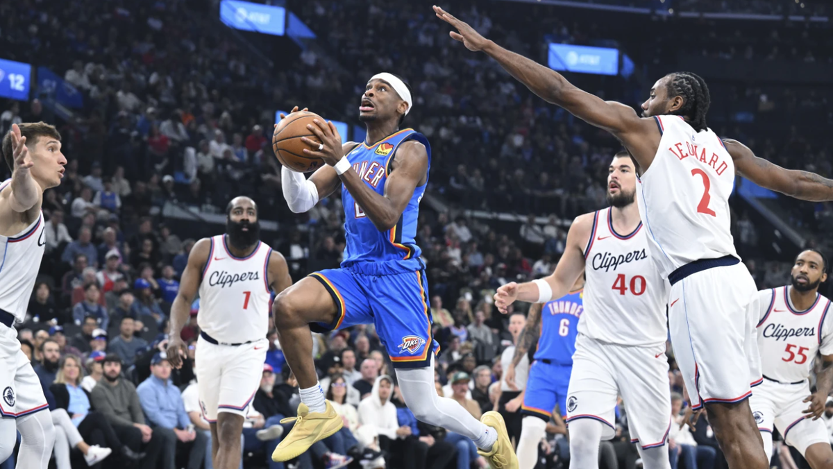 Gilgeous-Alexander scores 26 as Thunder beat Clippers