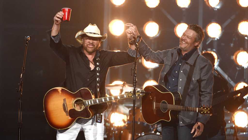 Blake Shelton Shares Emotional Tribute To Toby Keith After Death