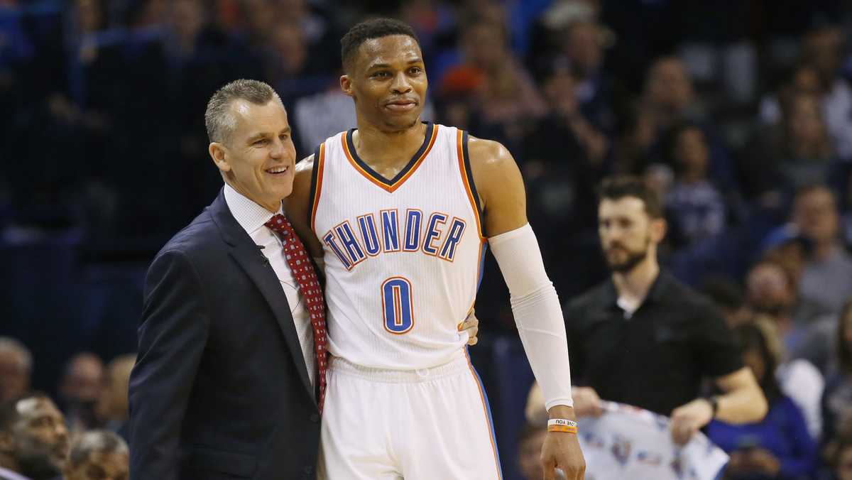 Westbrook ties triple-double mark; Thunder top Bucks