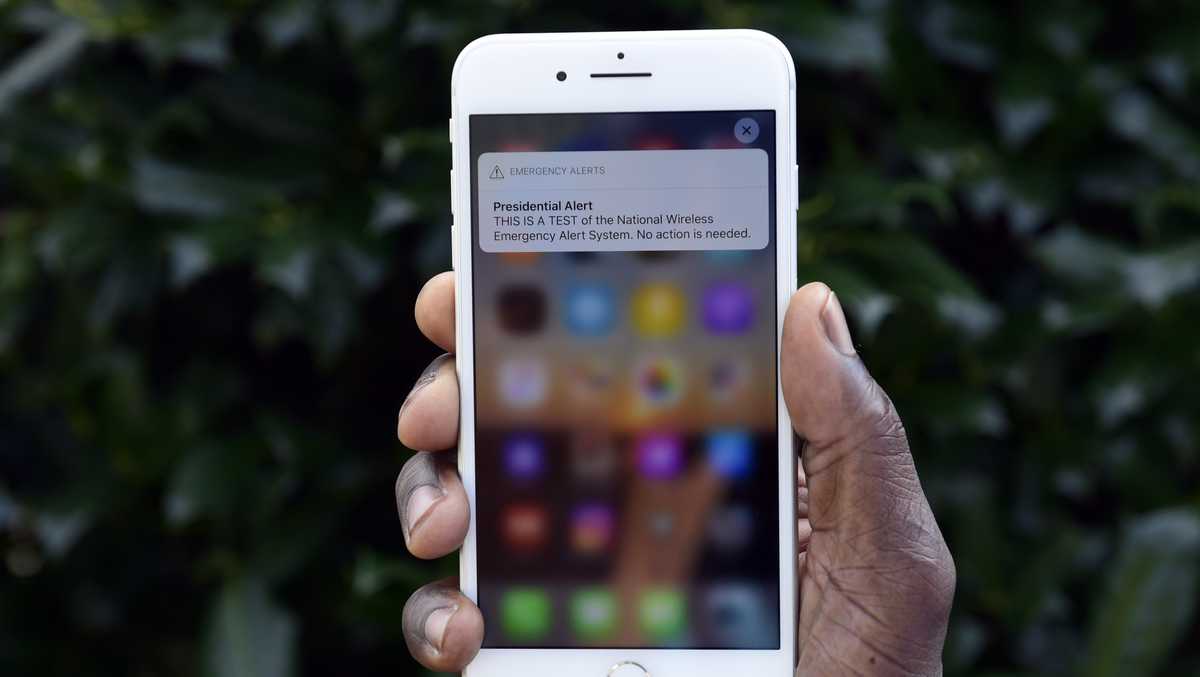 Federal Government Tests Its Emergency Alert System On Tvs Radios Phones