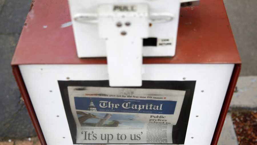 2 offices of Md. community newspapers closing, Tribune says