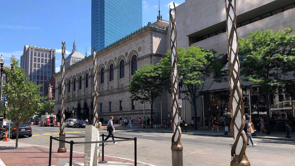 Unity and resilience: Memorial along Boylston Street honors Boston ...