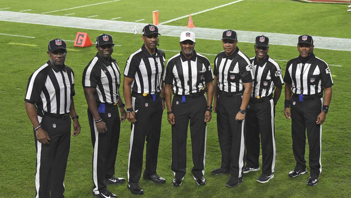 NFL makes history with all-Black officiating crew