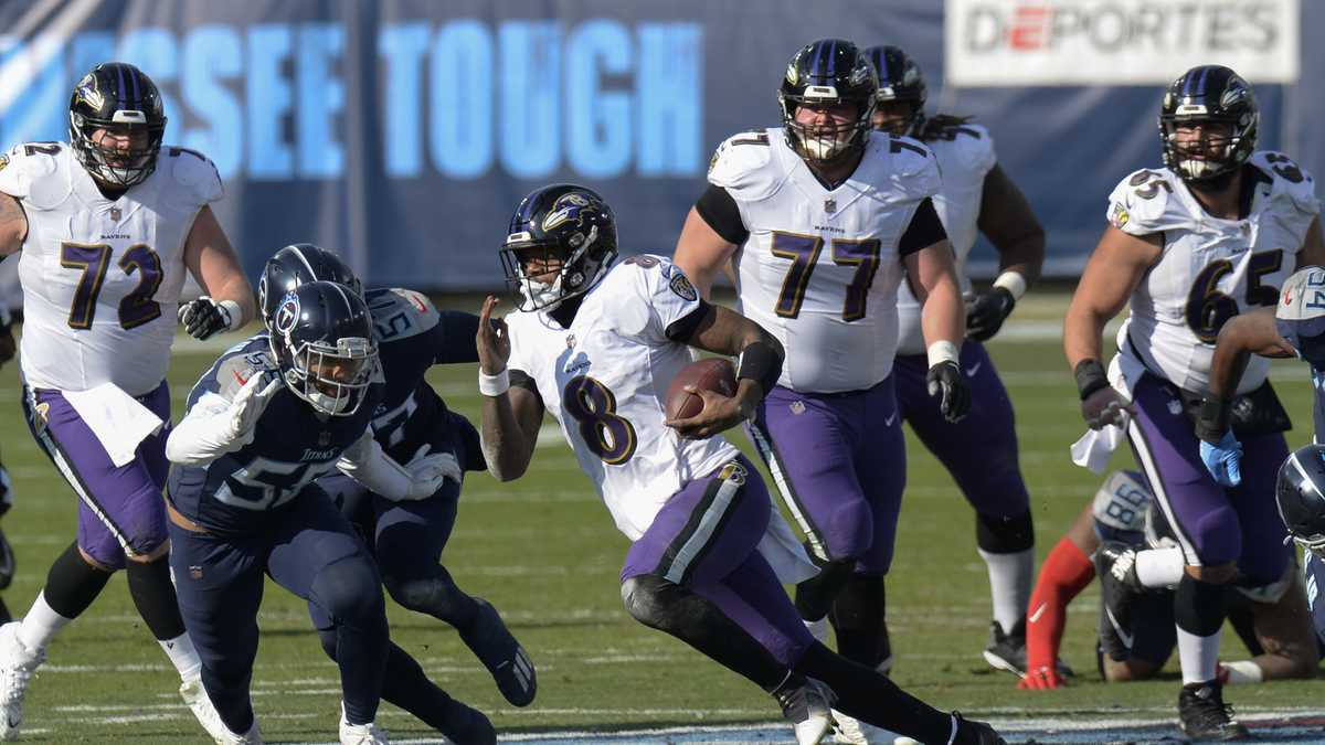 Photos: Ravens beat Titans in Wild Card game