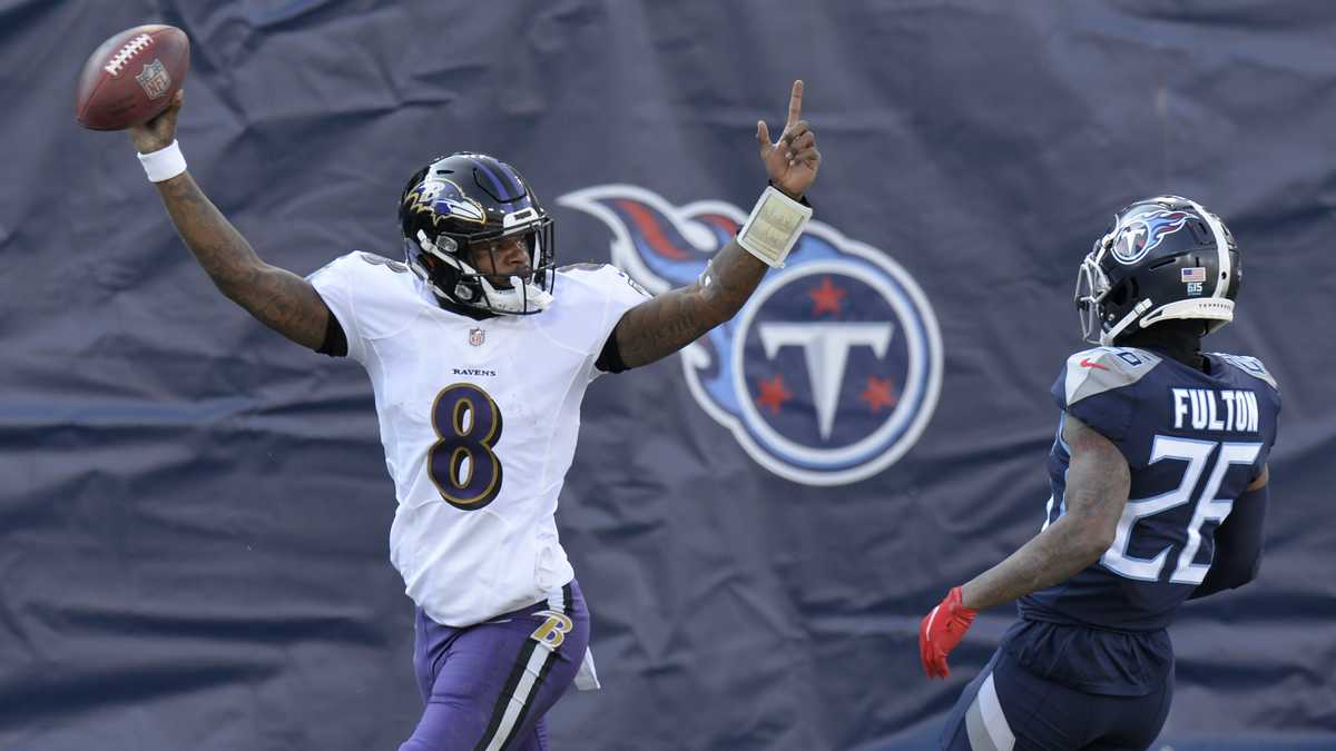 Photos: Ravens beat Titans in Wild Card game