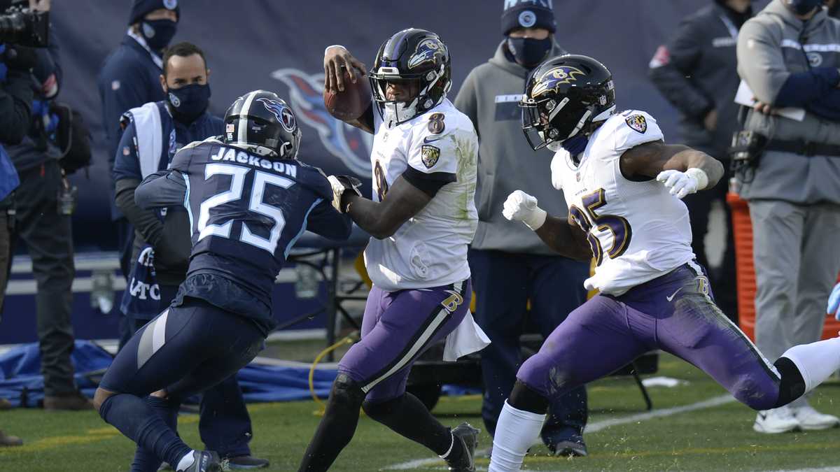 Photos: Ravens beat Titans in Wild Card game