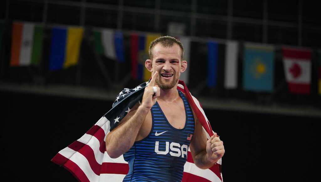 Ohio’s ‘Magic Man’ David Taylor wins dramatic wrestling gold for Team USA