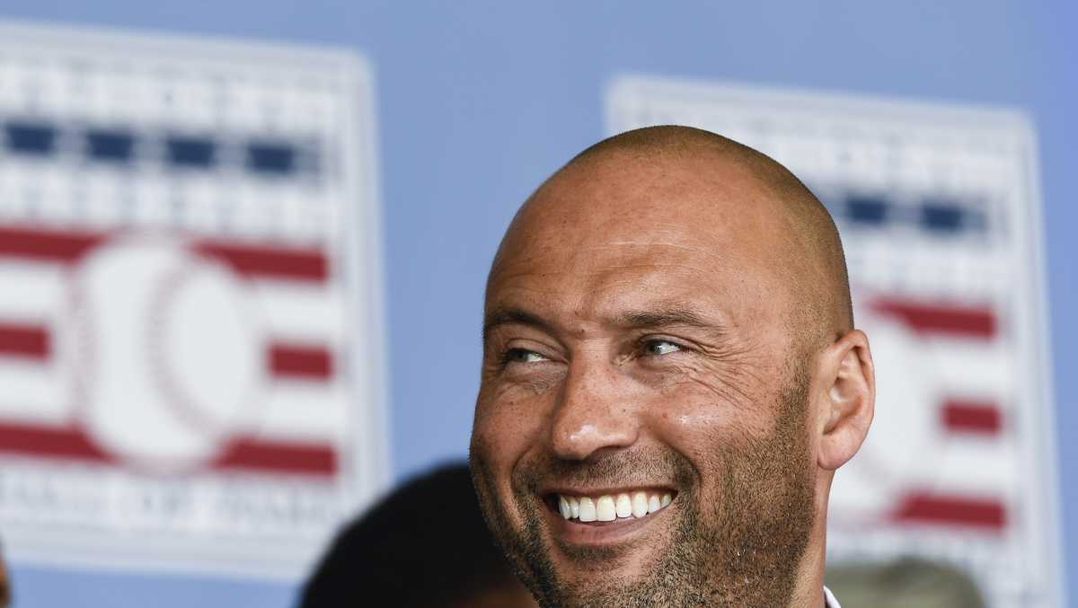 Yankees star Derek Jeter inducted into Baseball Hall of Fame