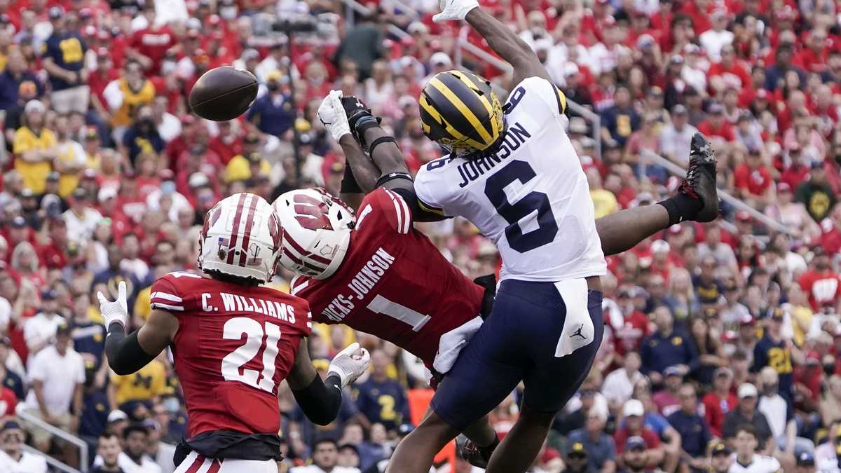 Michigan beats Wisconsin at Camp Randall for first time since 2001