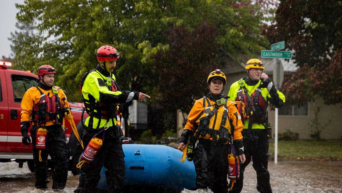 Bomb cyclone: Drought-stricken California doused by major storm