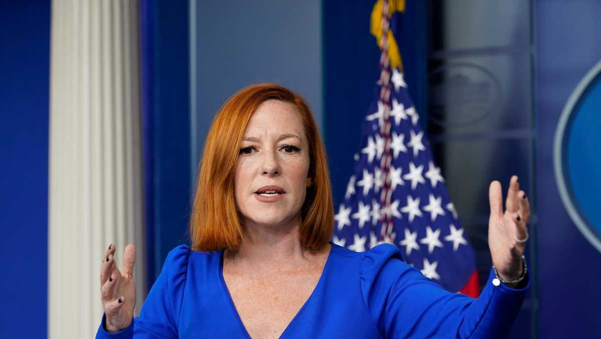 White House press secretary Jen Psaki tests positive for COVID-19