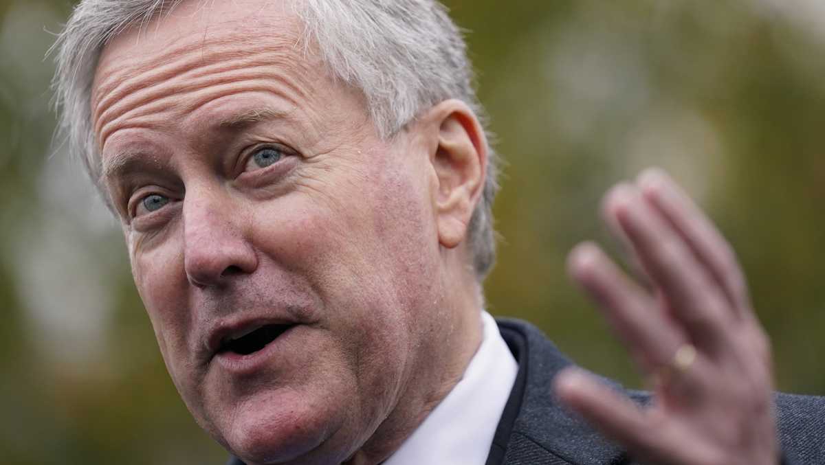 Mark Meadows in the middle of Georgia 2020 election indictment