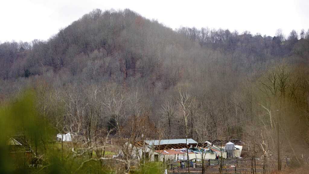 Photos: Catastrophic damage as tornadoes tear through Kentucky