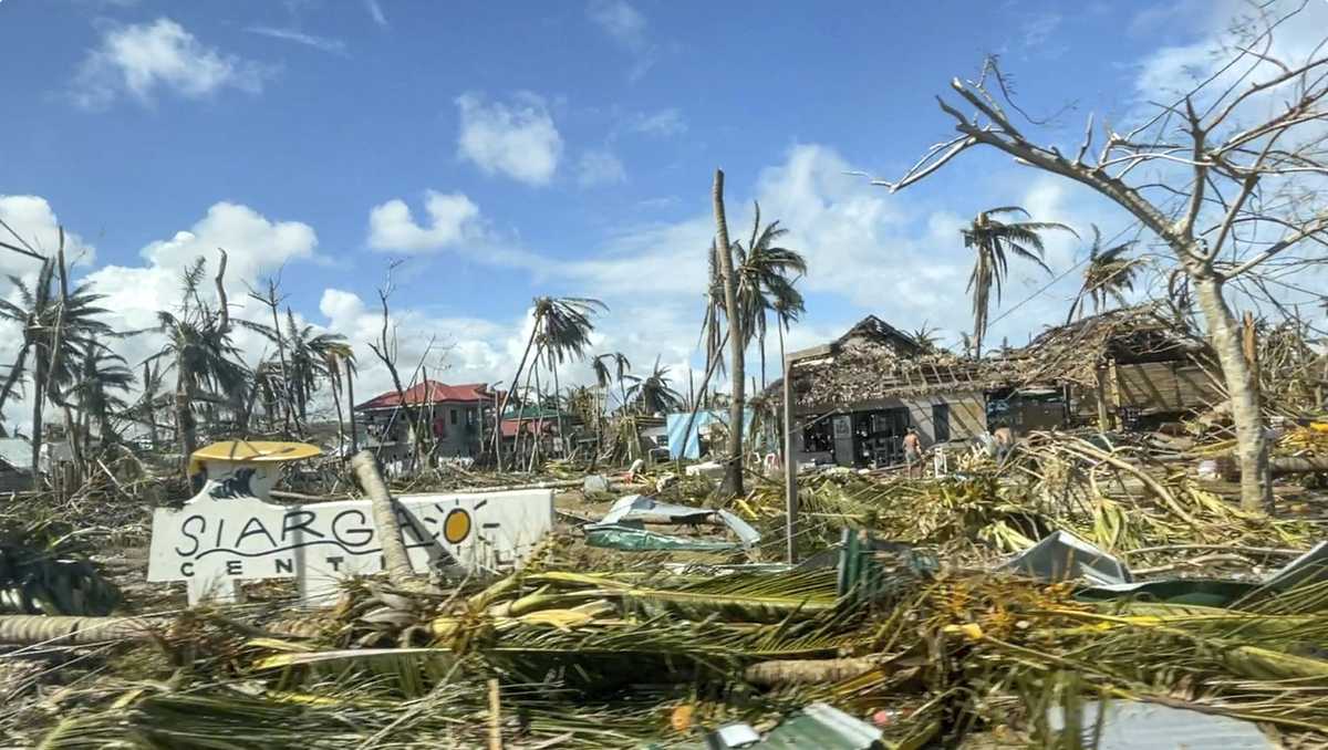 More than 200 dead after Typhoon Rai slams Philippines