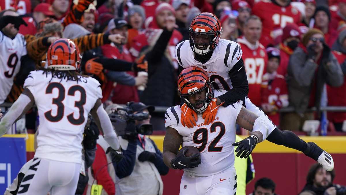 PHOTOS: Cincinnati Bengals defeat Kansas City Chiefs to win AFC title