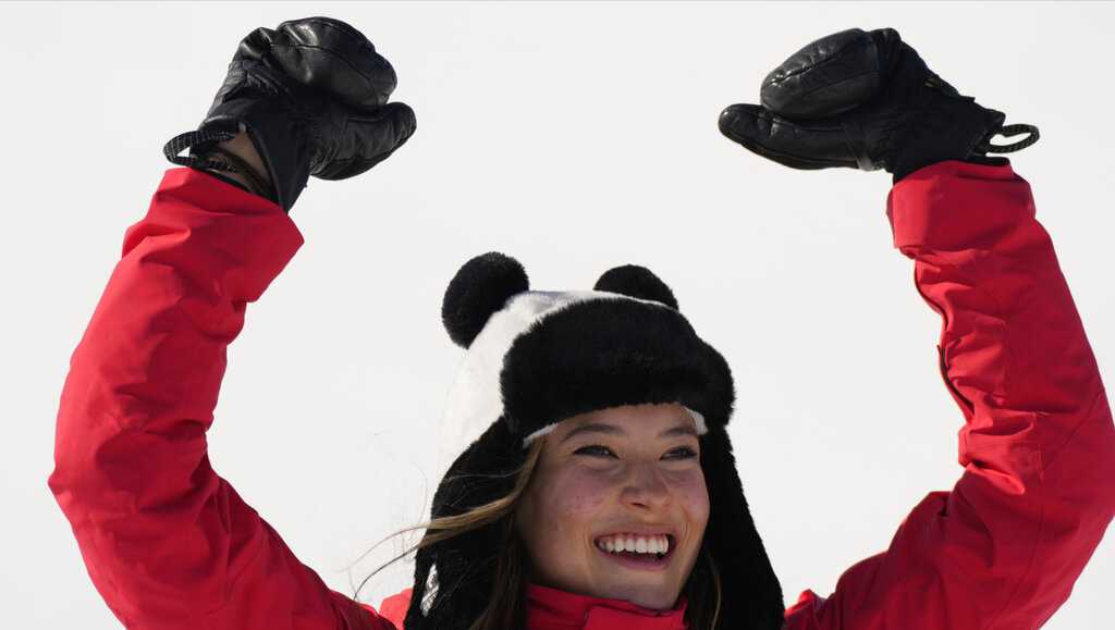 Gu battled for gold in ski halfpipe. Find out if she claimed her 3rd medal