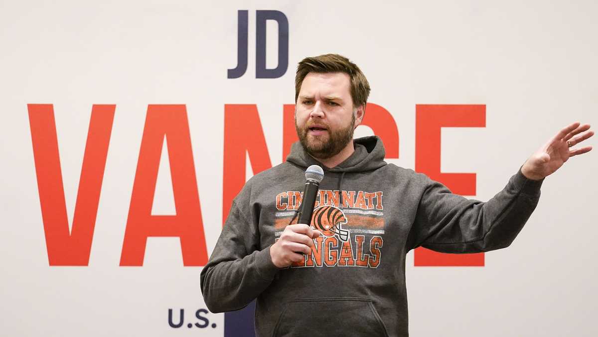 Commitment 2022: J.D. Vance campaigning for U.S. Senate