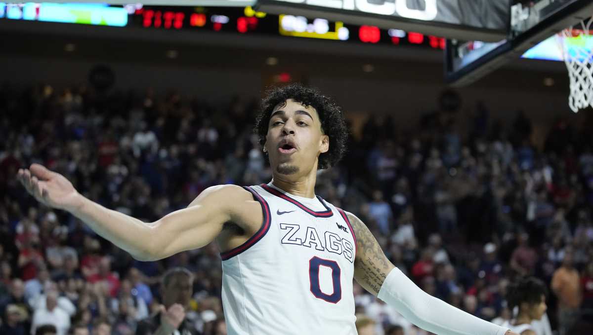 Gonzaga grabs the top seed as the field is set for the men's NCAA ...