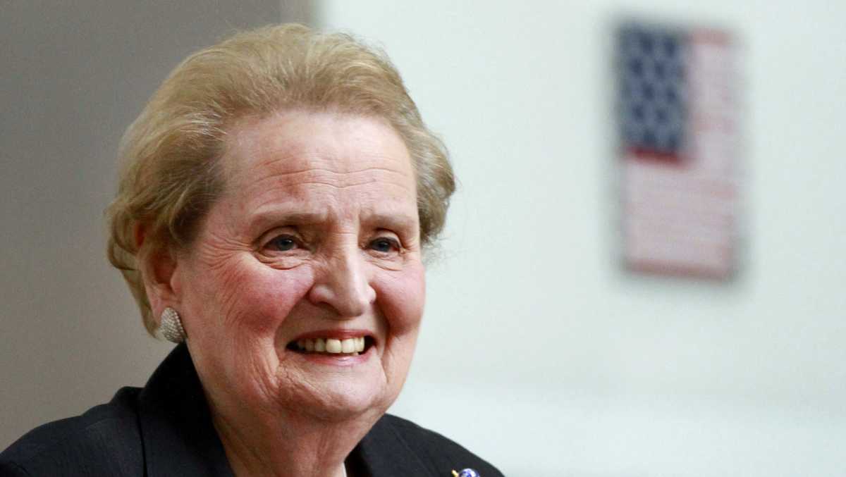 Madeleine Albright honored by Biden, other world leaders