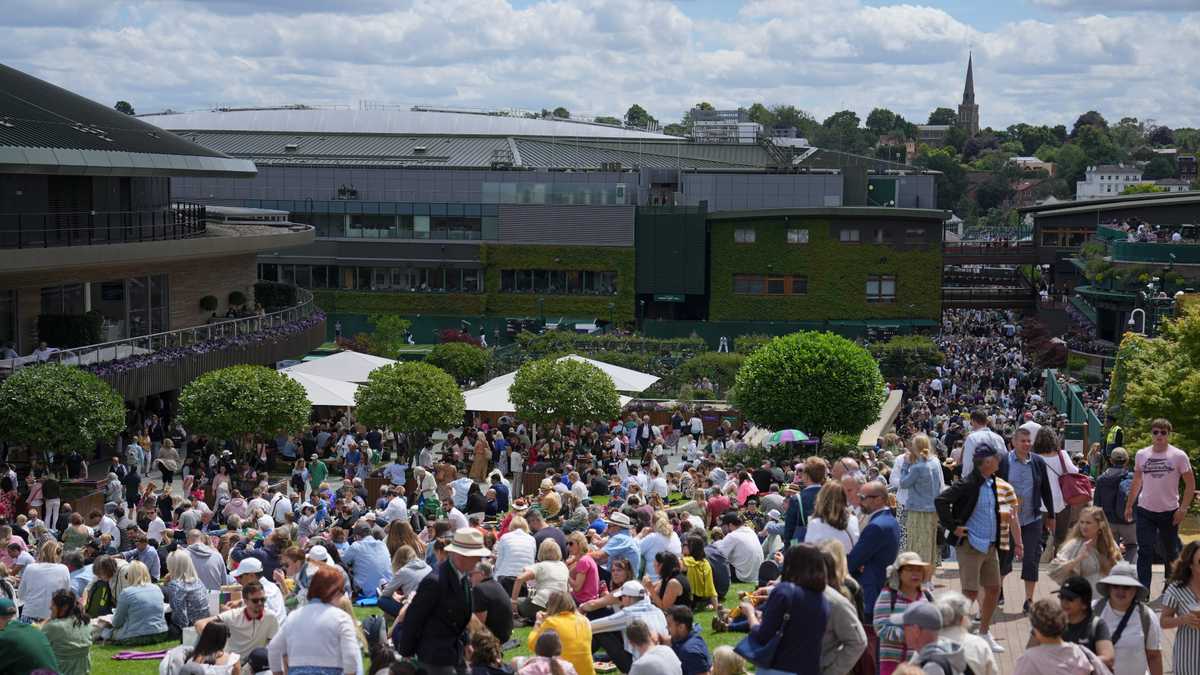 Gallery: The first week at the Wimbledon tennis tournament