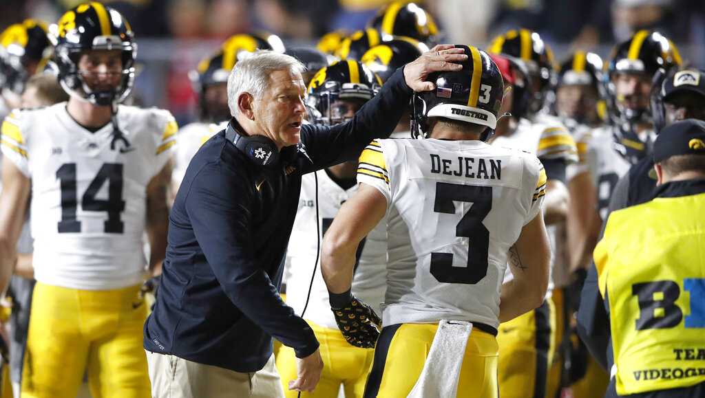 Iowa rolls by Rutgers behind two defensive touchdowns