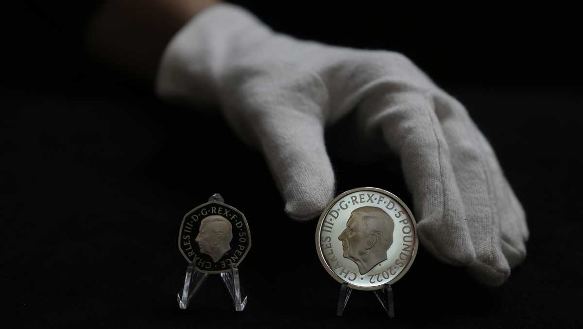 Royal Mint unveils first coins to feature King Charles III Royal Mint unveils first coins to feature King Charles III