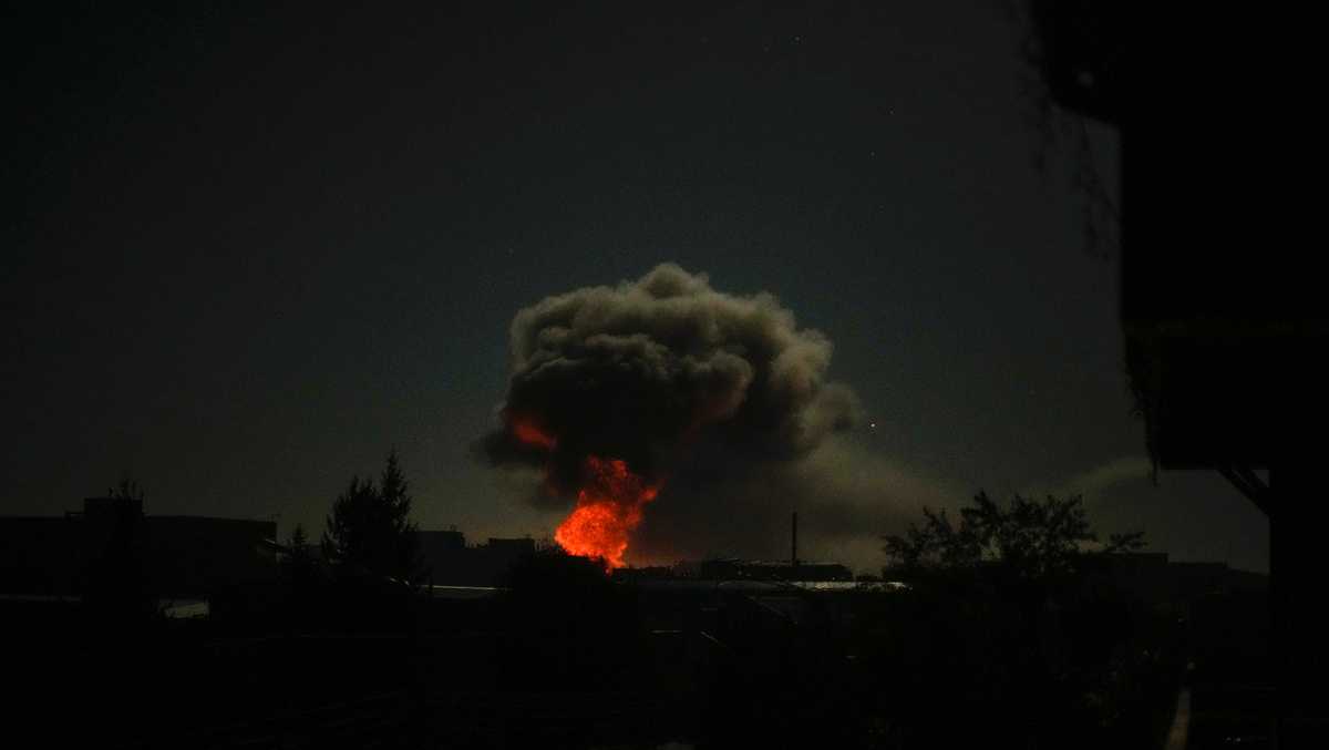 Multiple explosions rock eastern Ukraine city of Kharkiv