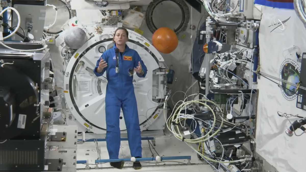 'Absolutely overwhelming': First Native American woman in space awed by ...