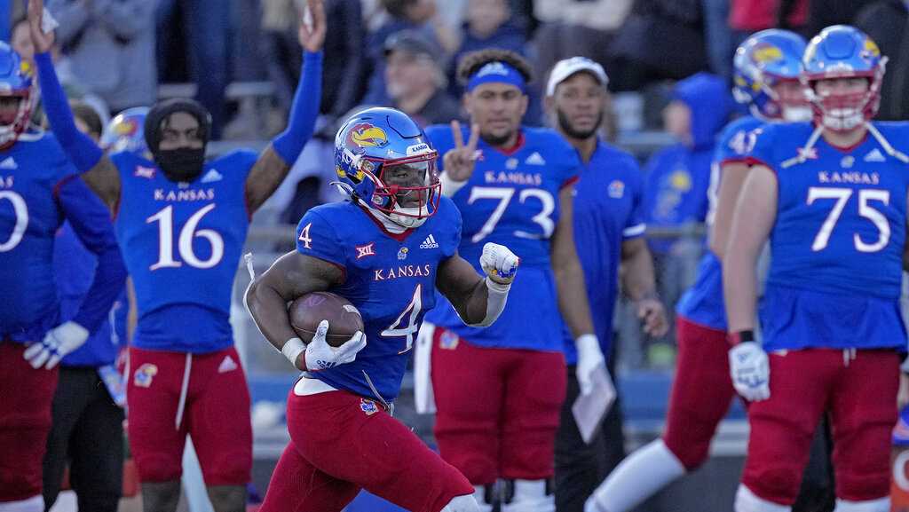 KU running back Devin Neal named as a Big 12 player of the week