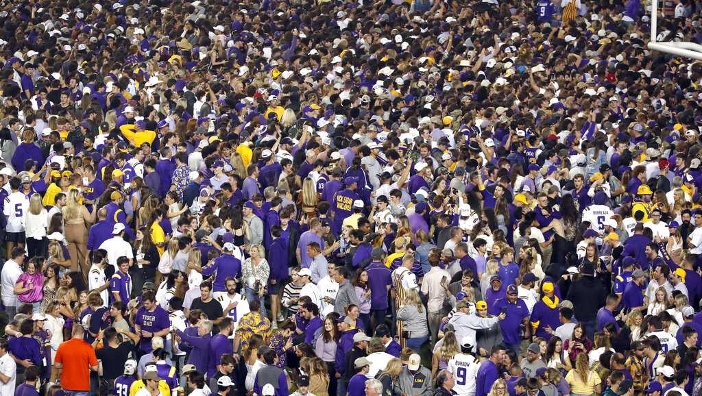 Louisiana football fans set off seismograph