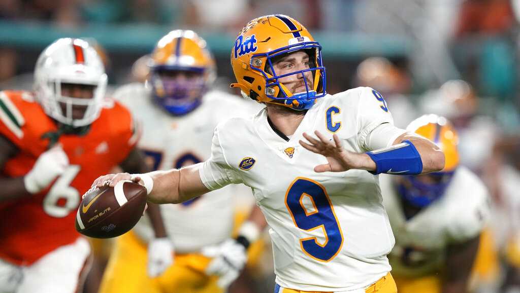 Former USC, Pitt QB Slovis says he's transferring to BYU