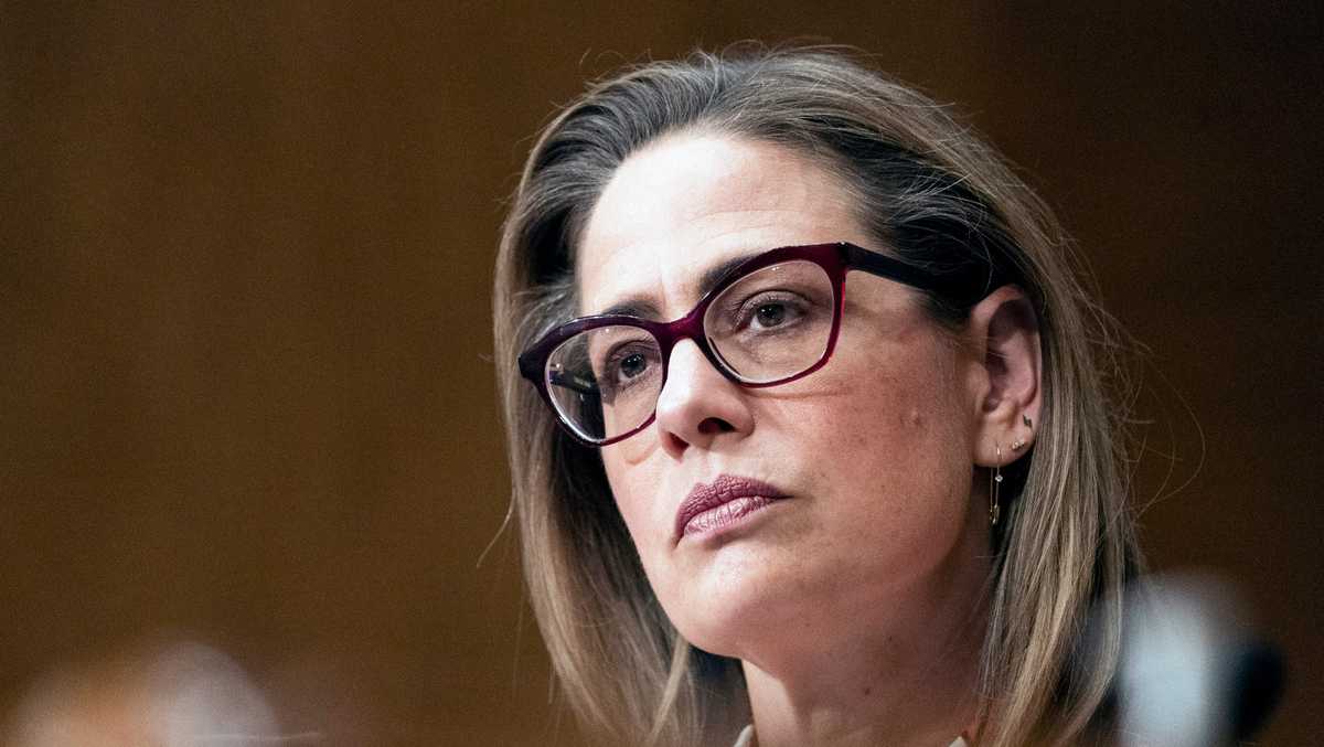 Democratic Sen. Sinema has registered as an independent